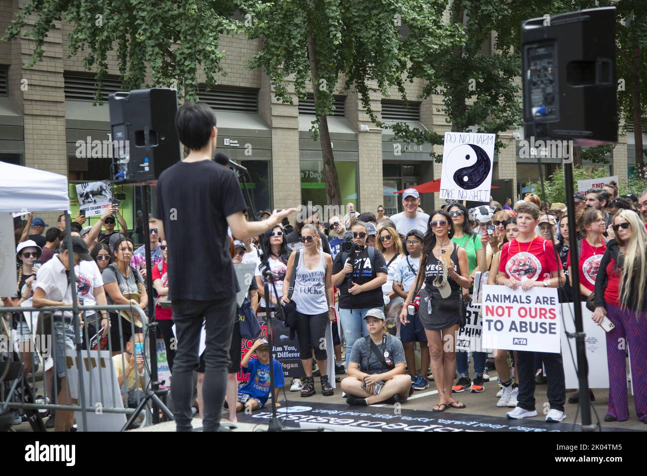 Animal liberation rally hi-res stock photography and images - Alamy