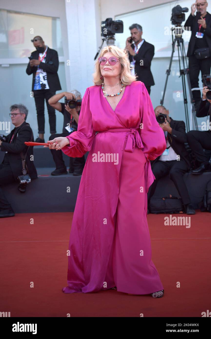 Venice, Italy. 06th Sep, 2022. VENICE, ITALY - SEPTEMBER 06: Amanda ...