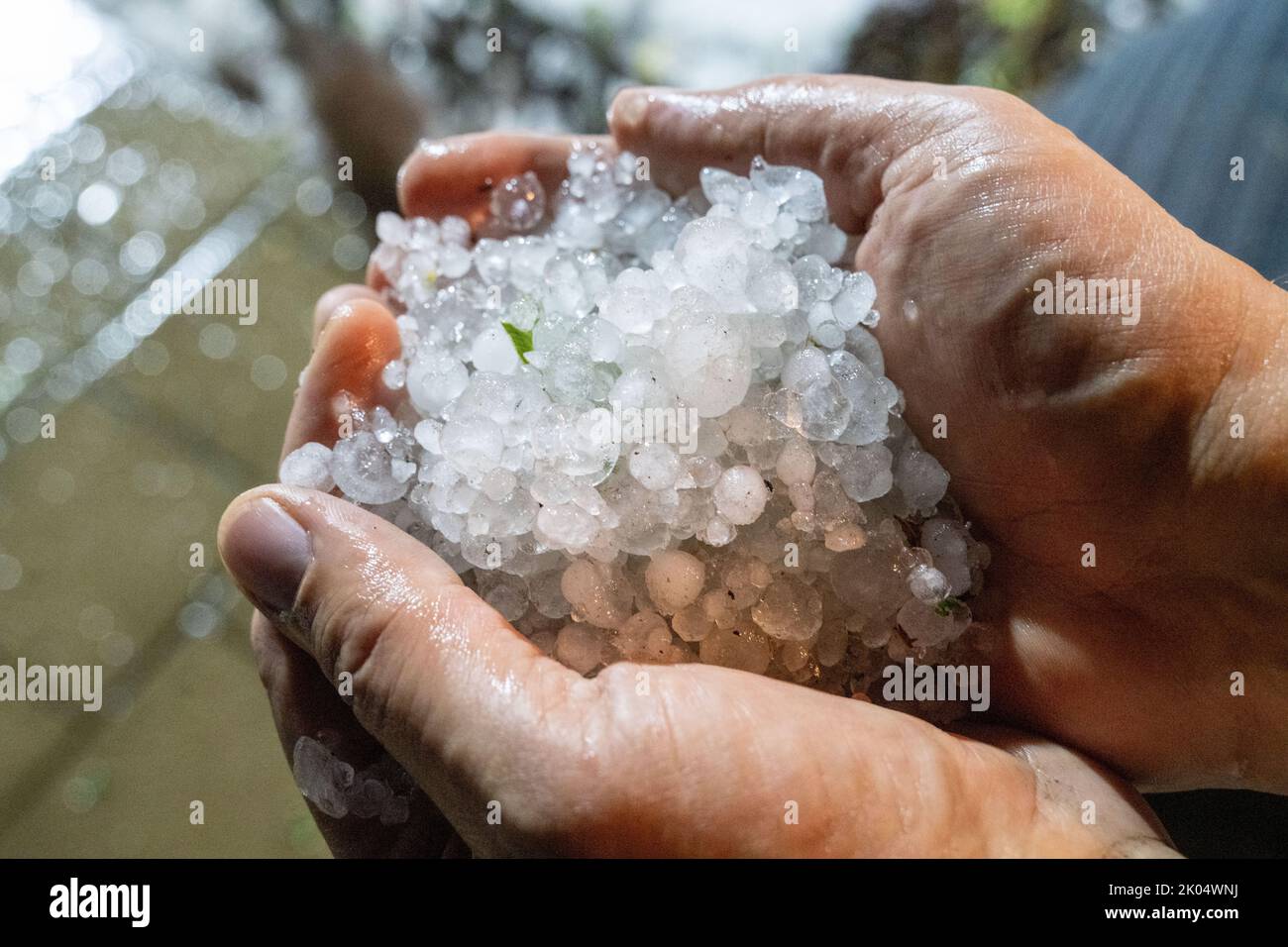 Short hail storm hi-res stock photography and images - Alamy