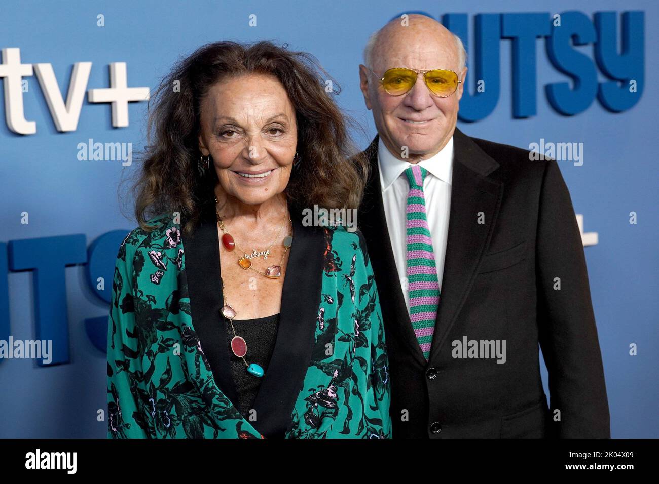 New York, NY, USA. 8th Sep, 2022. Diane von Furstenberg, Barry Diller ...