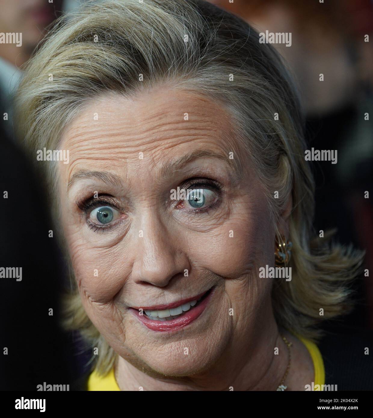 New York, NY, USA. 8th Sep, 2022. Hillary Clinton at arrivals for GUTSY ...