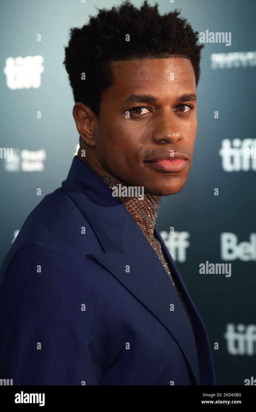Toronto, ON. 8th Sep, 2022. Jeremy Pope at arrivals for THE INSPECTION ...