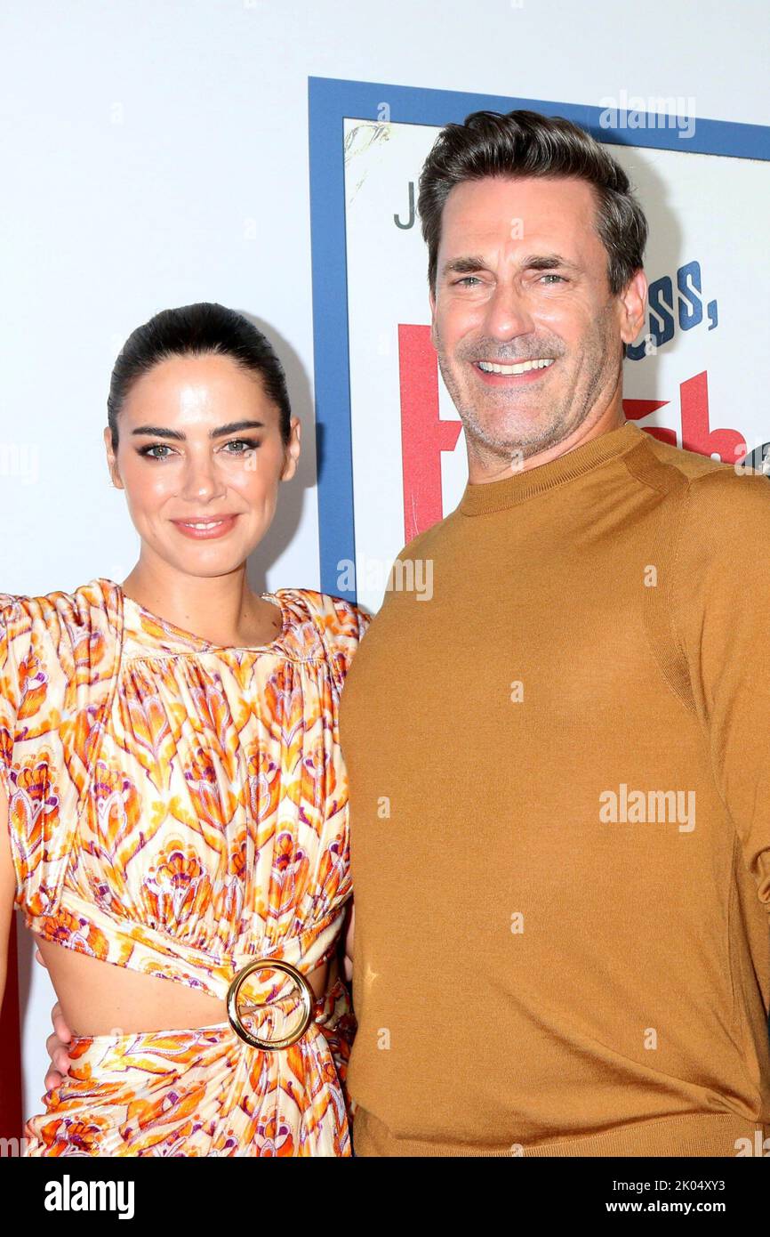 Los Angeles, CA. 7th Sep, 2022. Lorenza Izzo, Jon Hamm at arrivals for ...