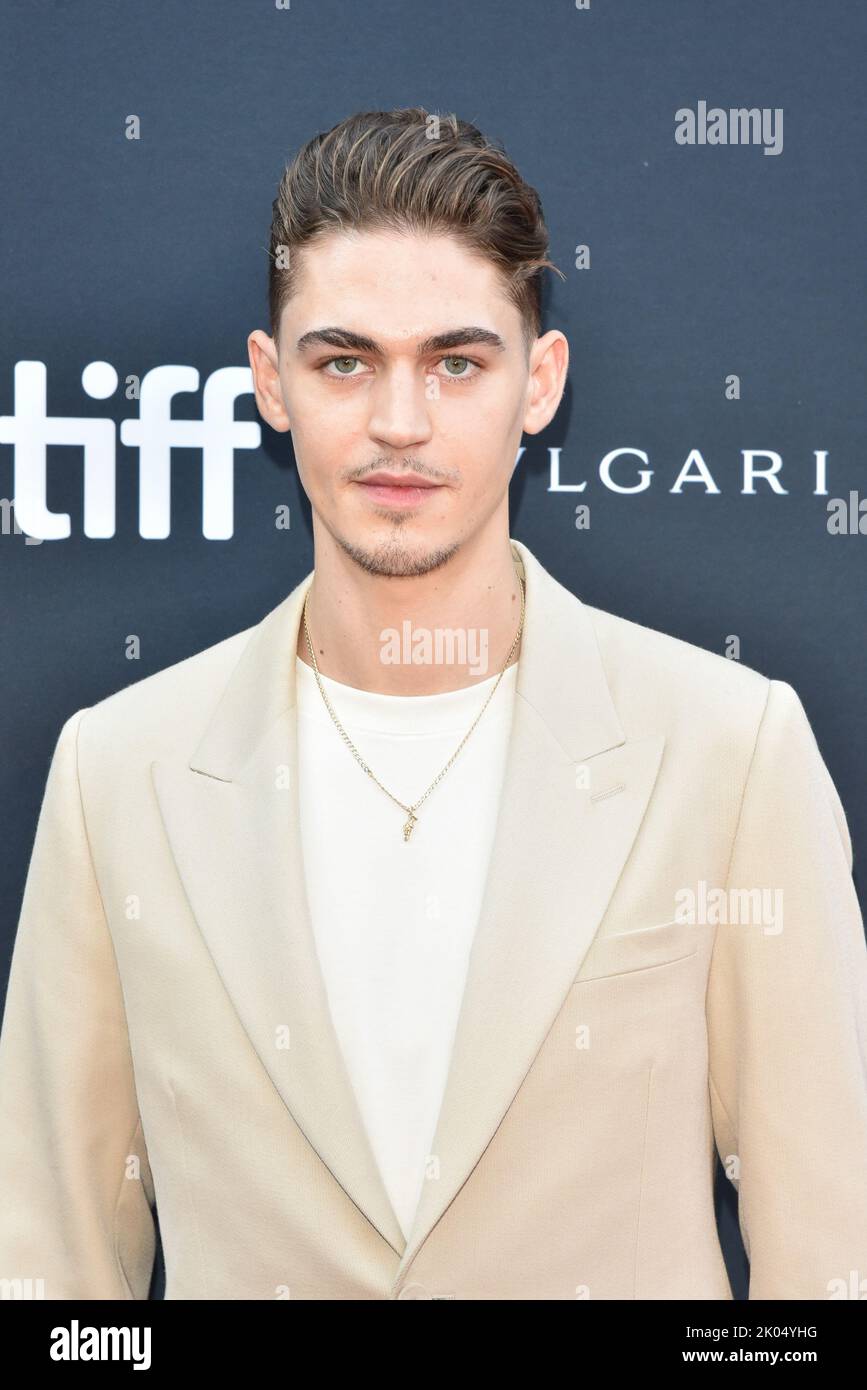 Toronto, Canada. 09th Sep, 2022. Hero Fiennes Tiffin arrives at the ...