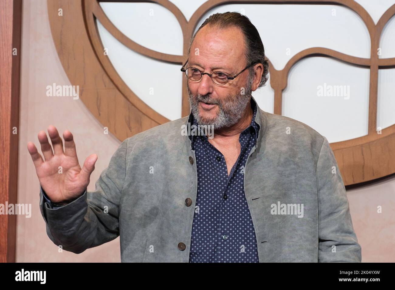 French actor Jean Reno attends the photocall of the Premiere "A Private ...
