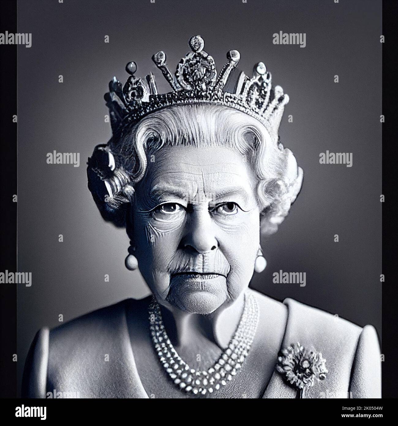 Queen elizabeth ii profile hi-res stock photography and images - Alamy