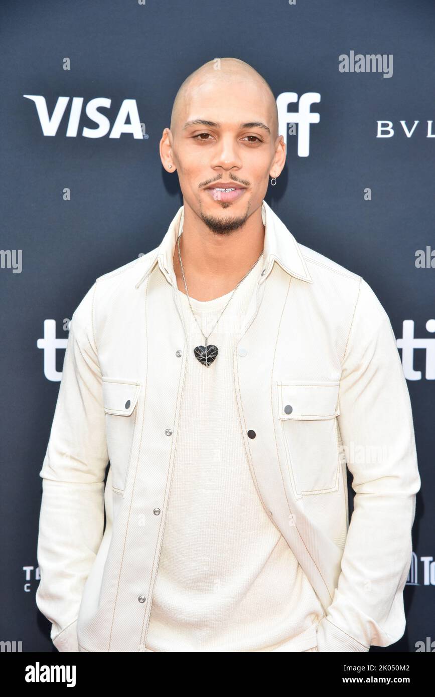 Toronto, Canada. 09th Sep, 2022. Jordan Bolger arrives at the premiere ...