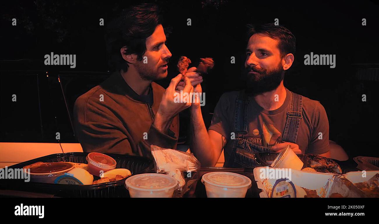 THE ANDY BAKER TAPE, from left: Bret Lada, Dustin fontaine, 2021 ...