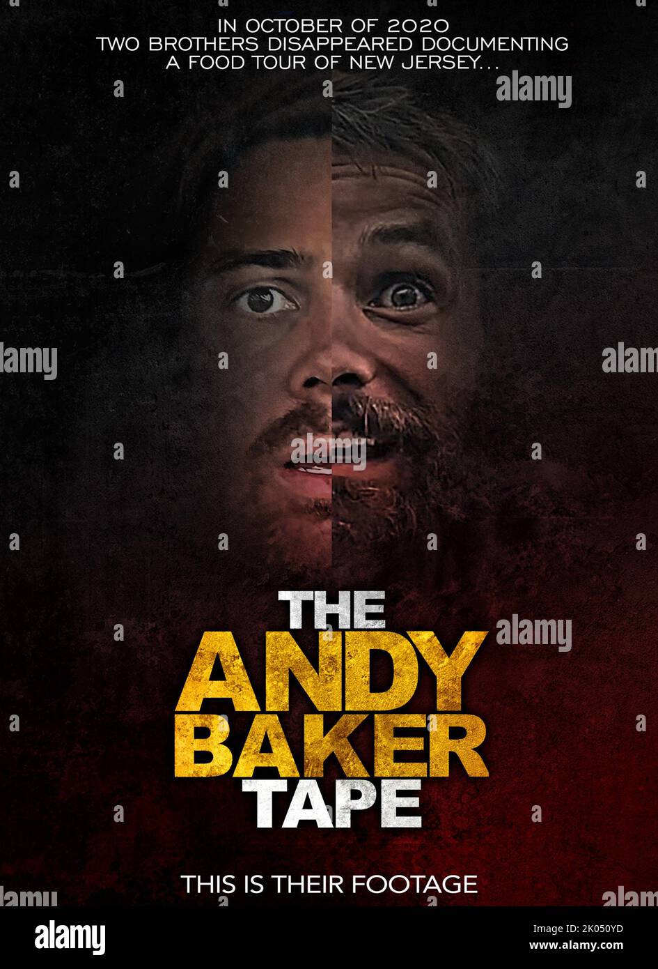 THE ANDY BAKER TAPE, poster, from left: Bret Lada, Dustin Fontaine ...