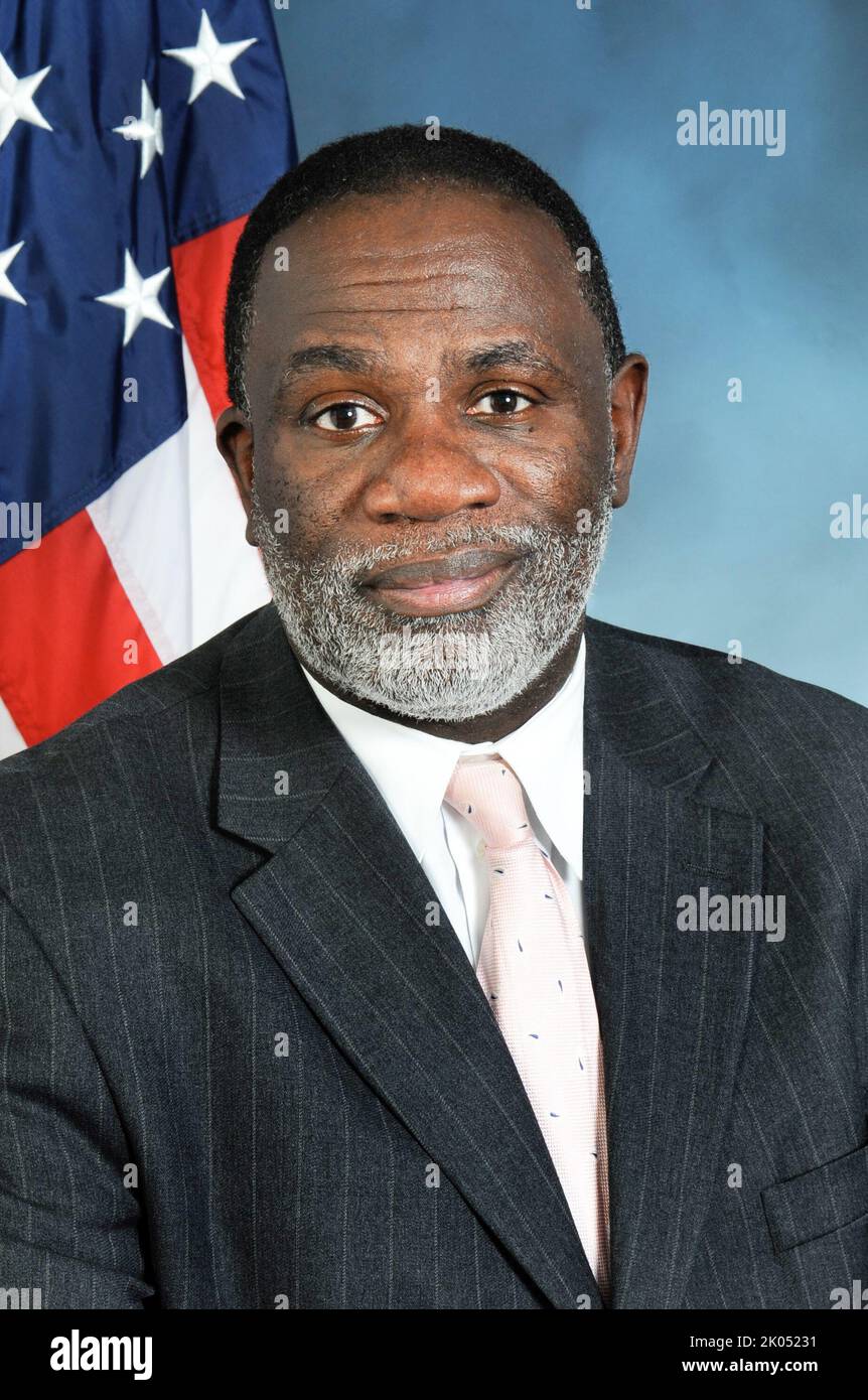 Official portrait of Jerry Williams, Chief Information Officer Stock ...