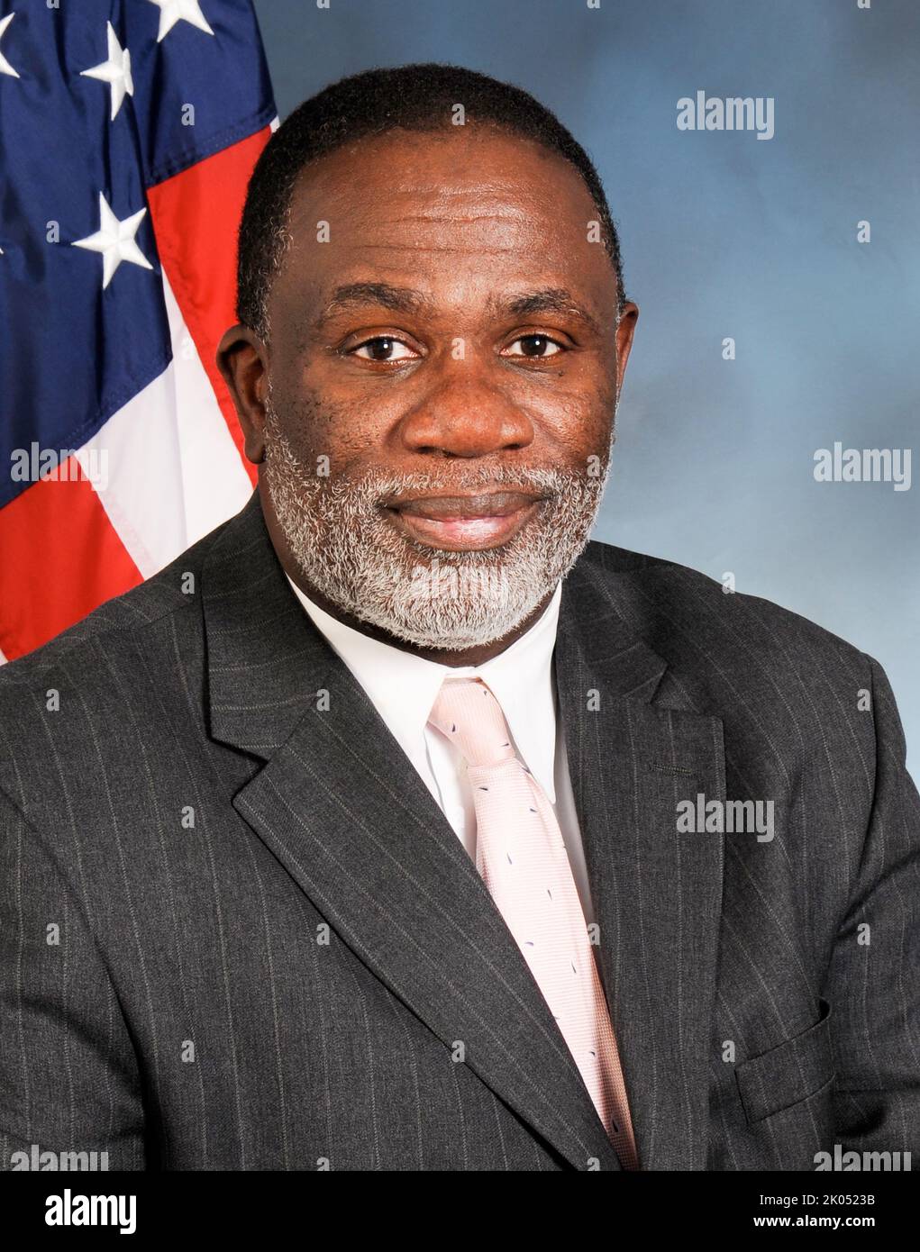 Official portrait of Jerry Williams, Chief Information Officer Stock ...