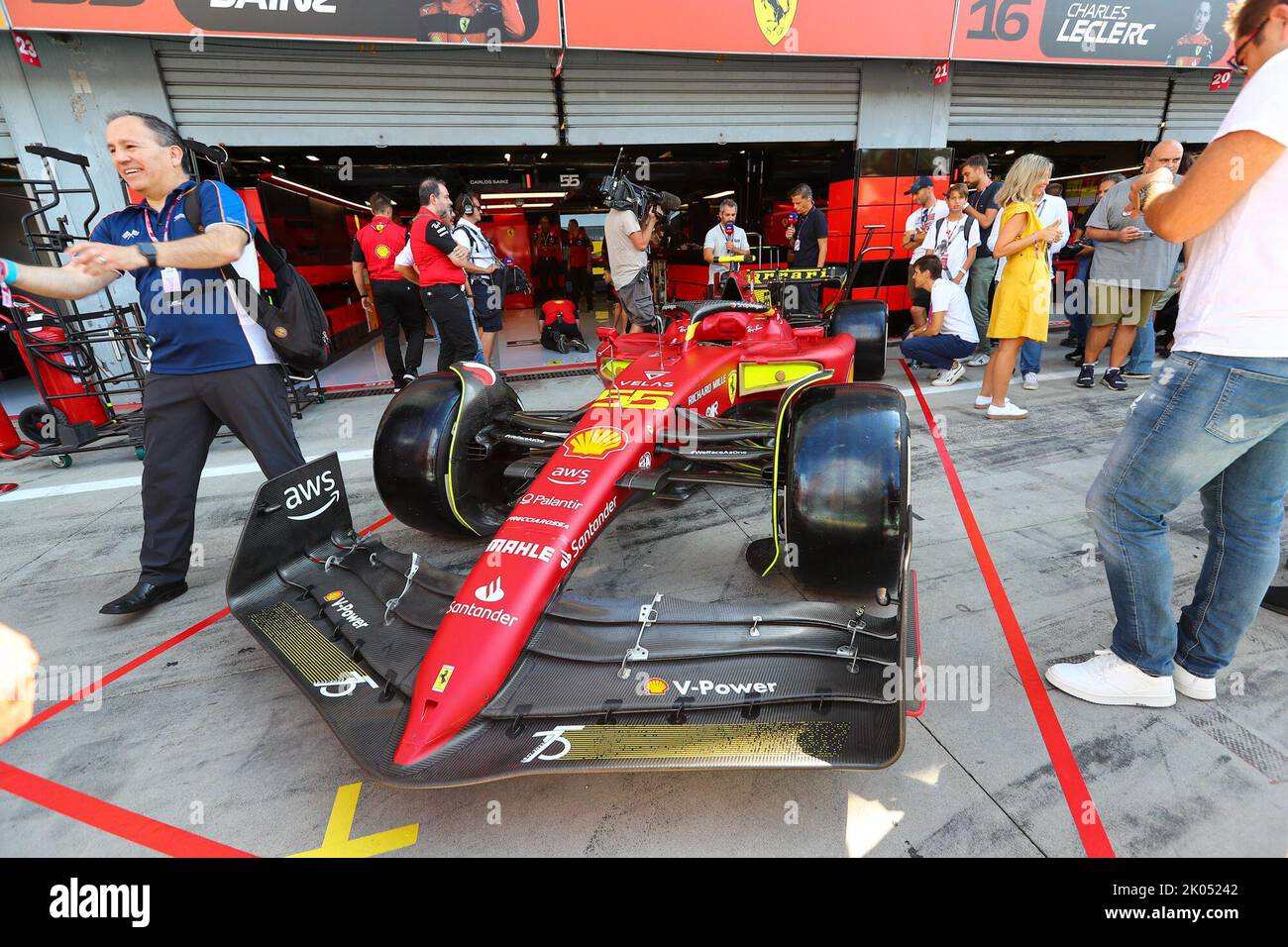 Autodromo Nazionale Monza, Monza, Italy, September 09, 2022, Carlos ...
