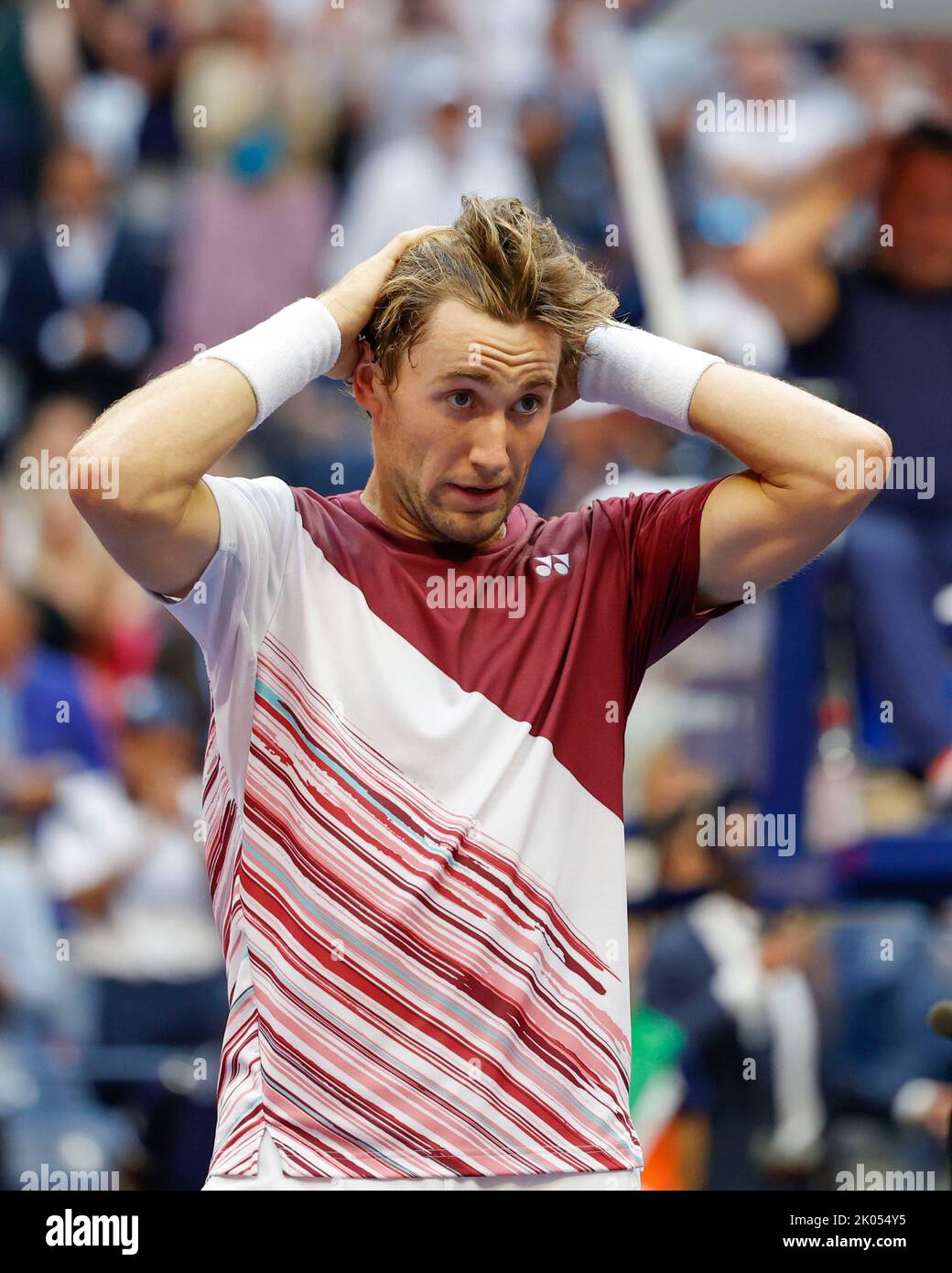New York, USA, 9th,September ,2022. Norwegian tennis player Casper Ruud ...