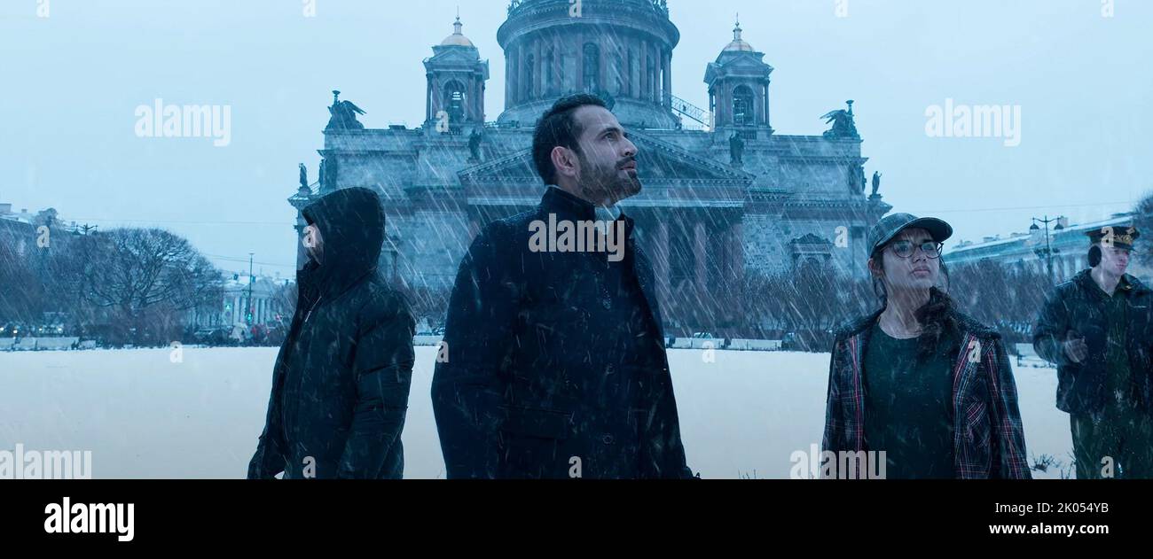 COBRA, Irfan Pathan (center), 2022. © Seven Screen Studios / Courtesy ...