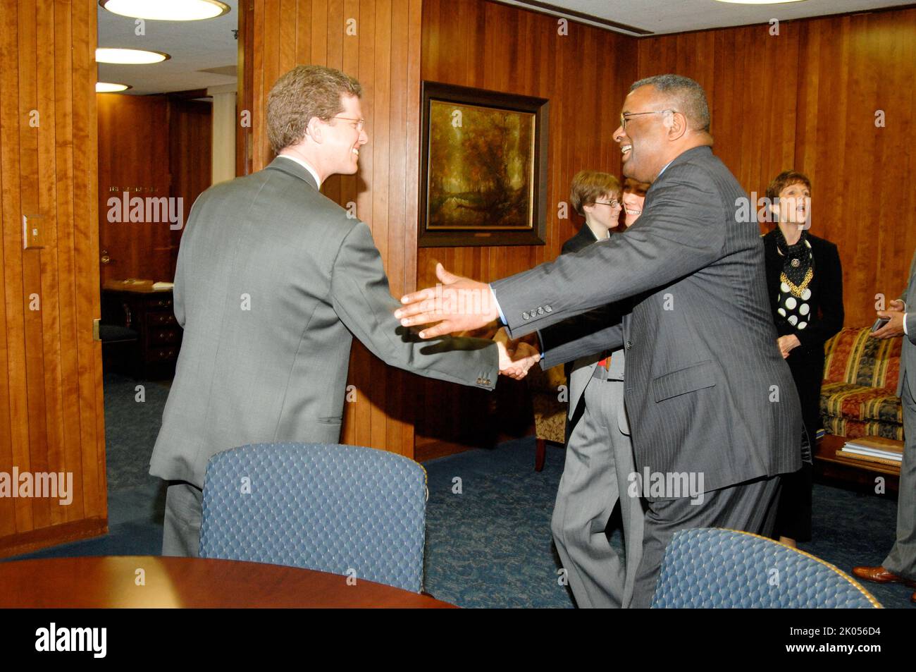 Swearing in ceremony for Deputy Secretary Ron Sims, with Secretary ...