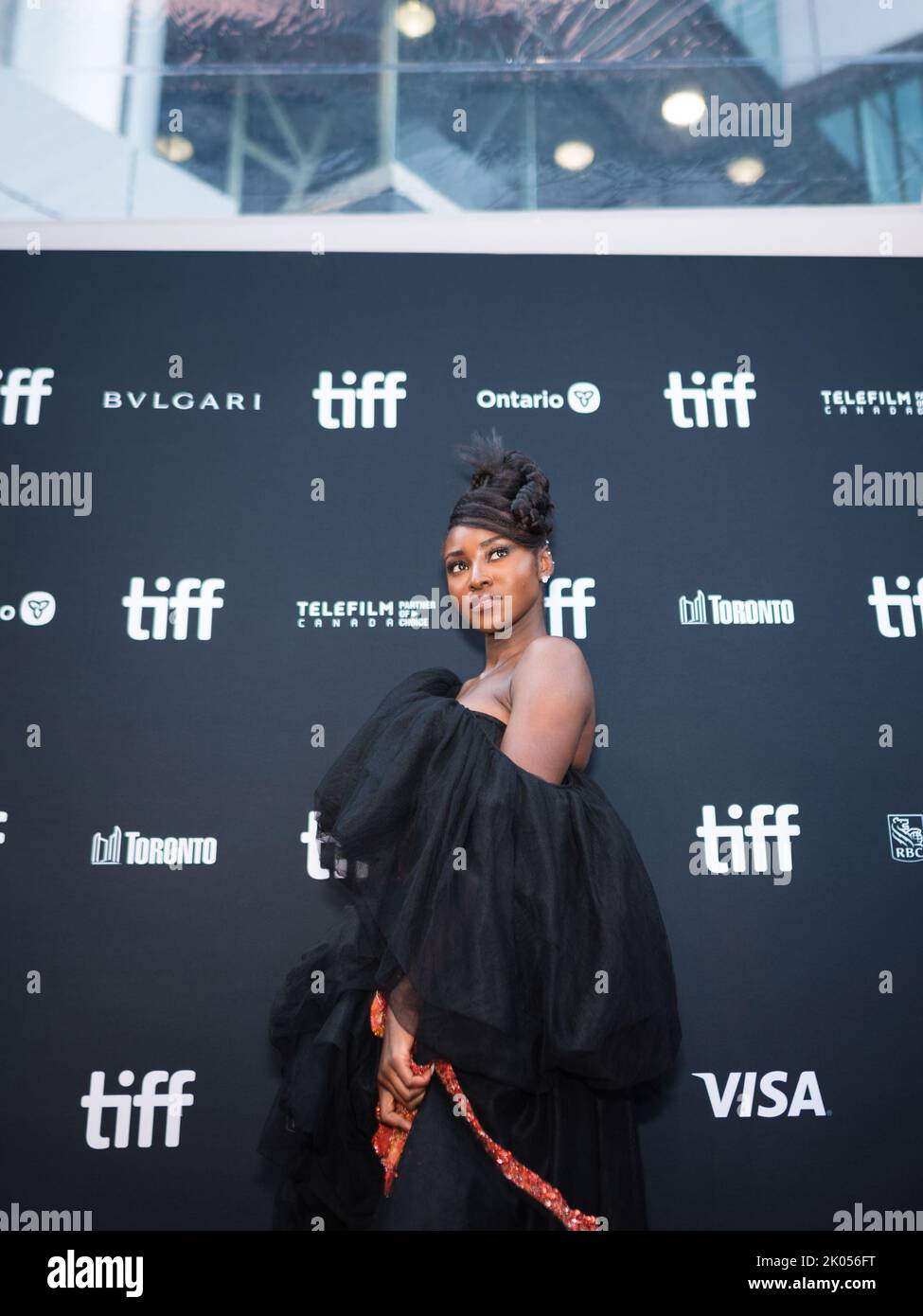 Actor Jayme Lawson poses for a photograph on the red carpet for the ...