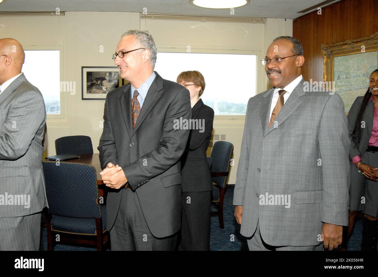 Swearing in ceremony for Deputy Secretary Ron Sims, with Secretary ...