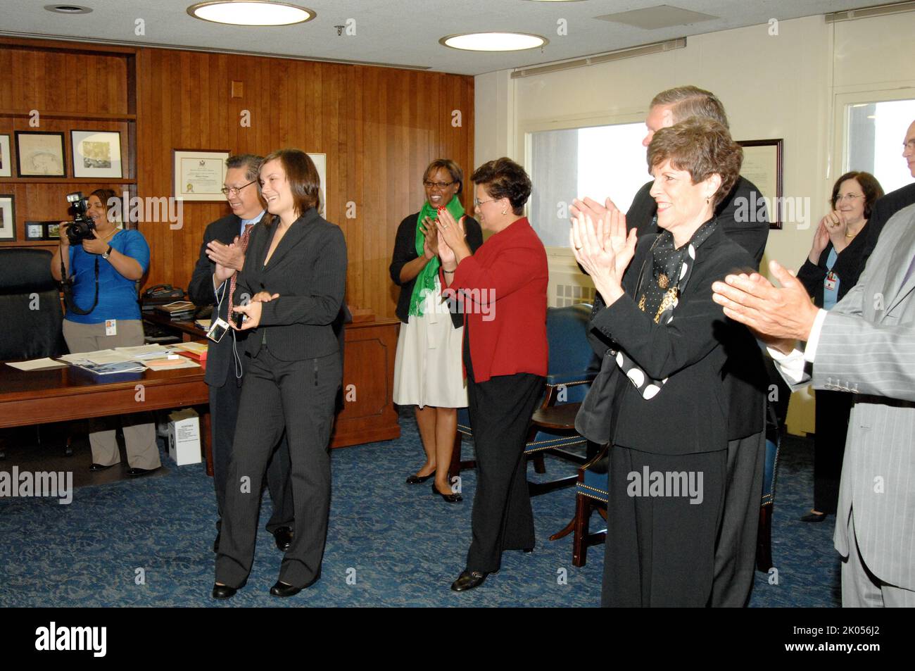 Swearing in ceremony for Deputy Secretary Ron Sims, with Secretary ...