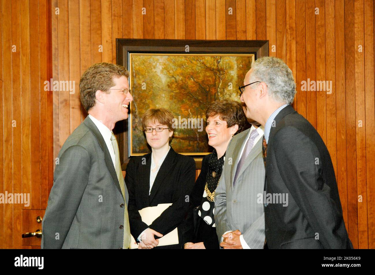 Swearing in ceremony for Deputy Secretary Ron Sims, with Secretary ...