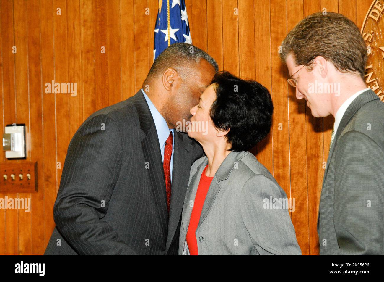 Swearing in ceremony for Deputy Secretary Ron Sims, with Secretary ...