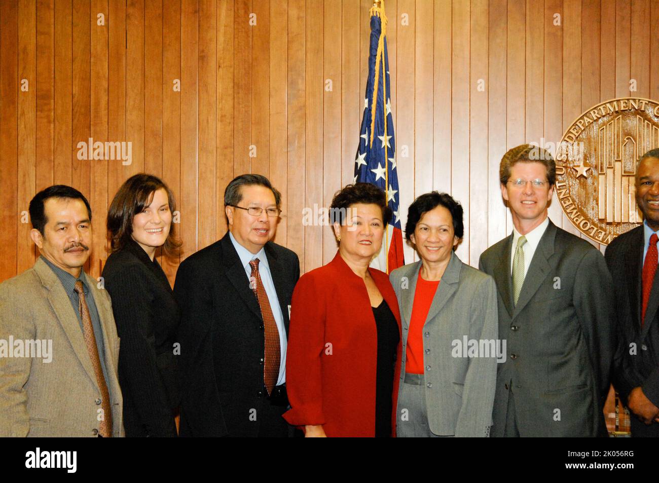 Swearing in ceremony for Deputy Secretary Ron Sims, with Secretary ...