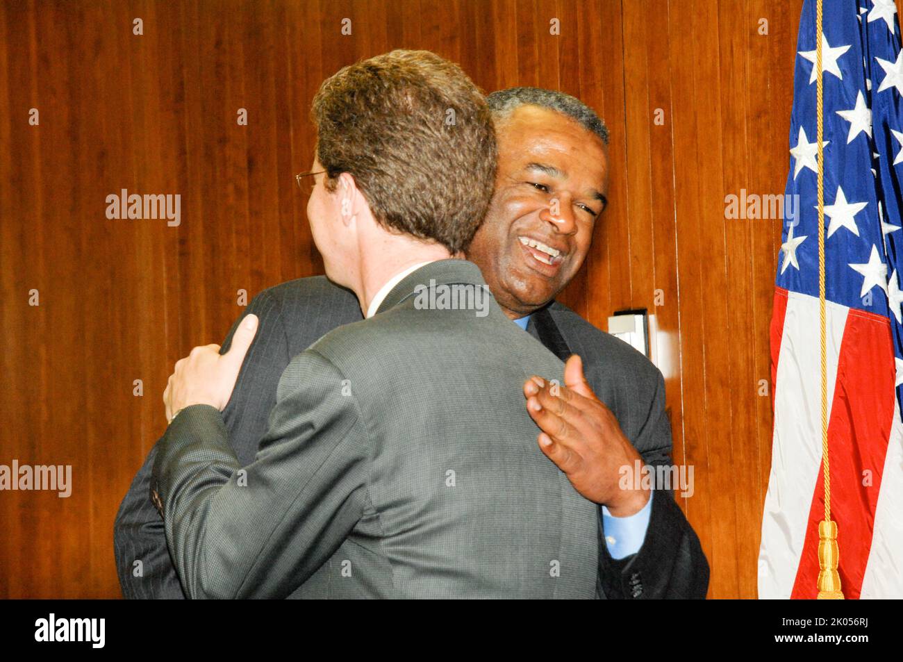 Swearing in ceremony for Deputy Secretary Ron Sims, with Secretary ...