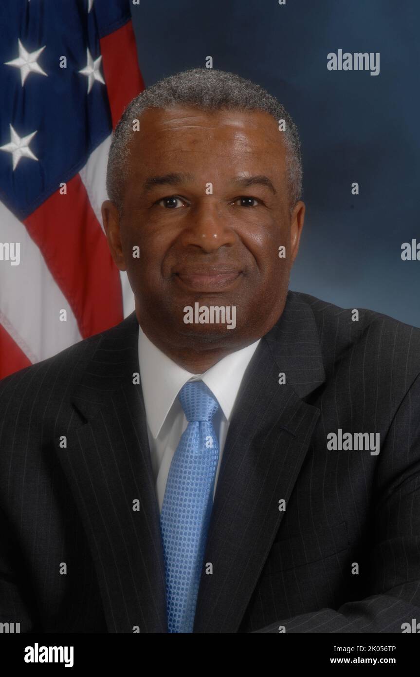 Official portrait of Deputy Secretary Ron Sims Stock Photo - Alamy