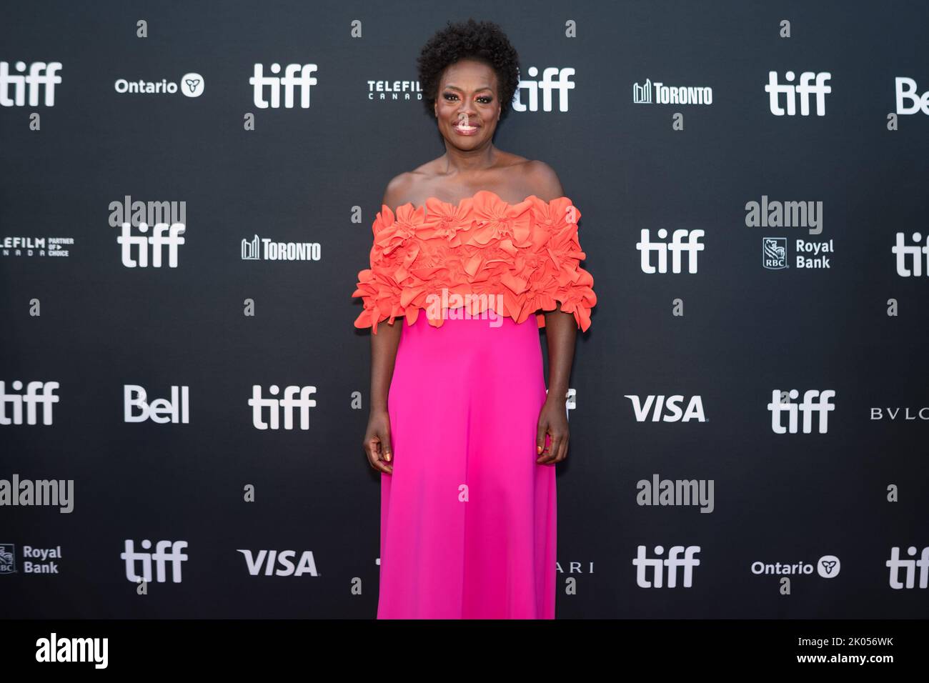 Actor, Viola Davis poses for a photograph on the red carpet for the ...