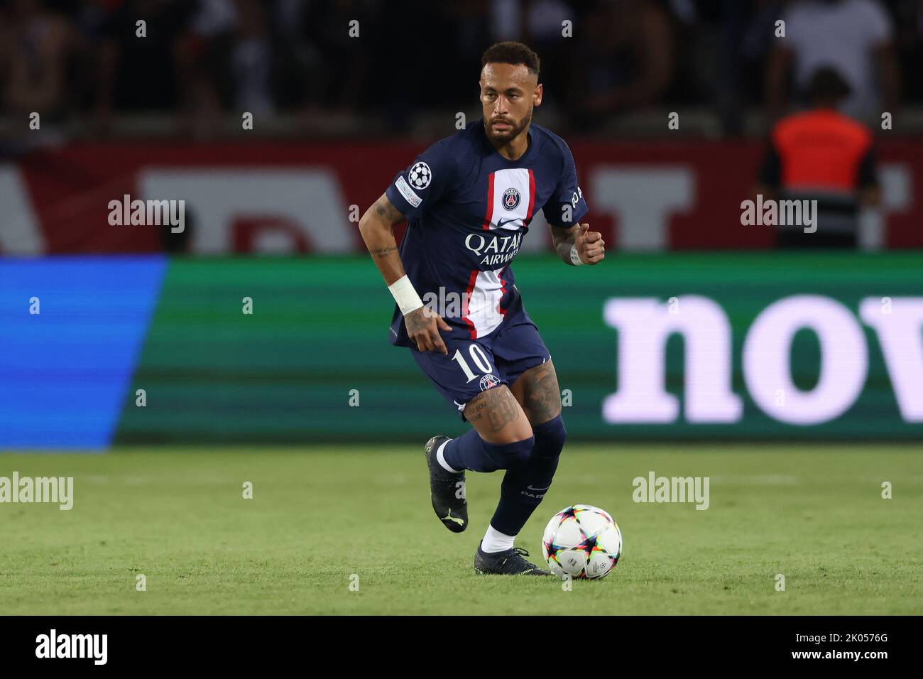 Paris, France, 6th September 2022. Neymar Jr of PSG during the UEFA ...
