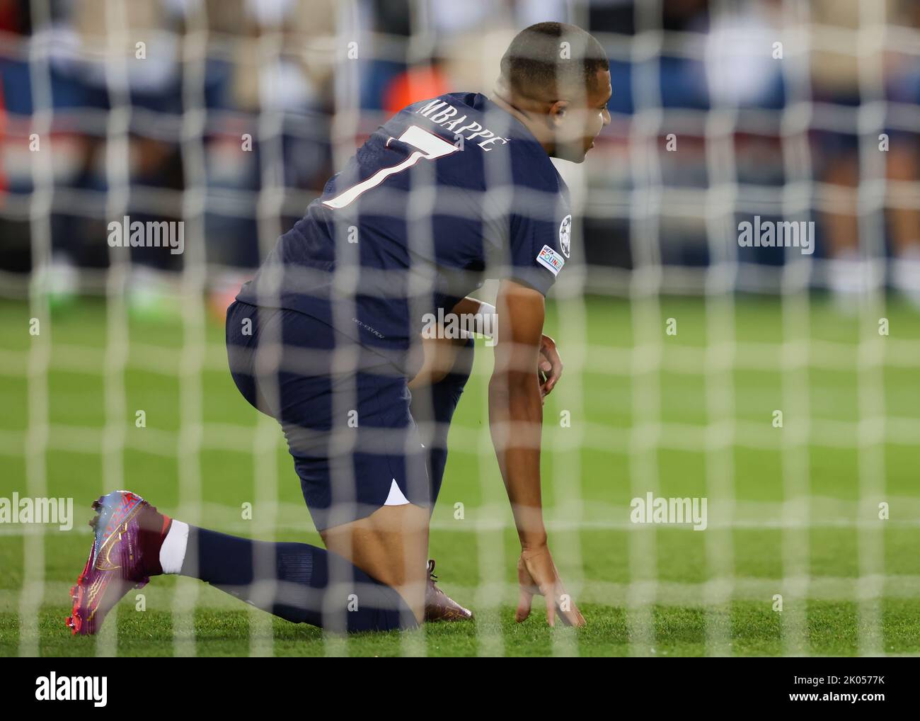 Paris, France, 6th September 2022. Kylian Mbappe of PSG during the UEFA ...