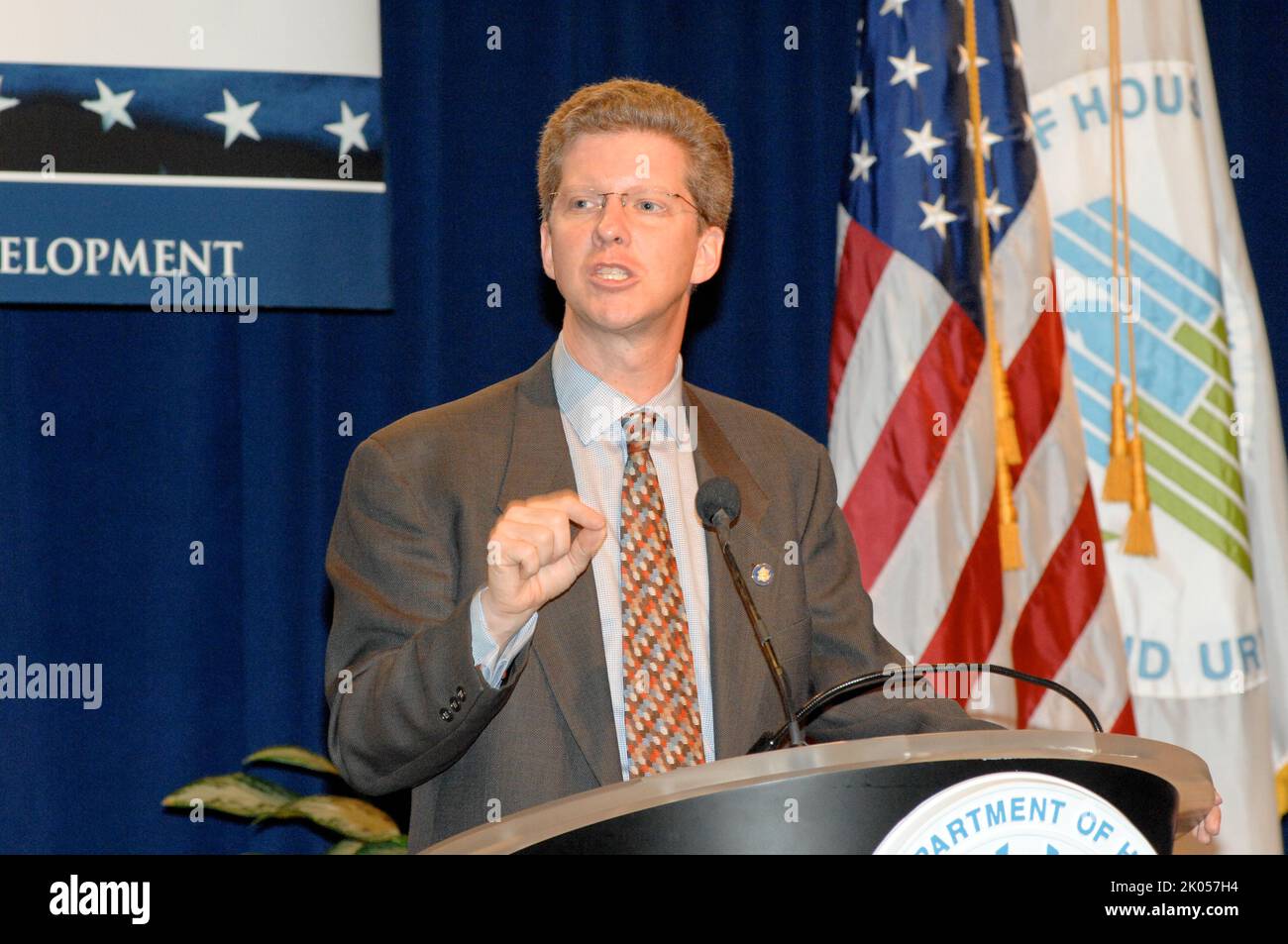 Town Hall meeting, "The Road Ahead," at HUD headquarters, featuring ...