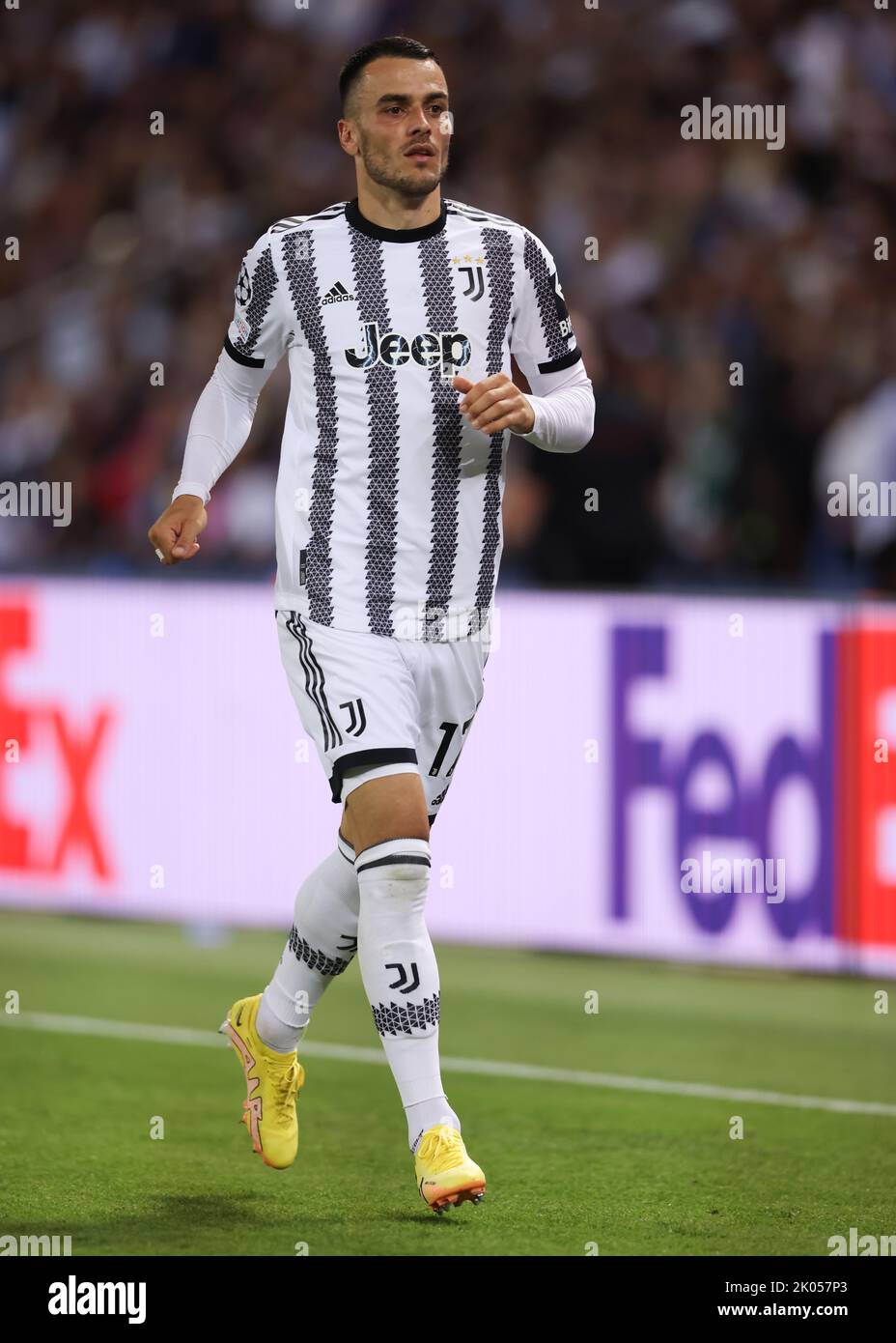 Paris, France, 6th September 2022. Filip Kostic of Juventus during the ...