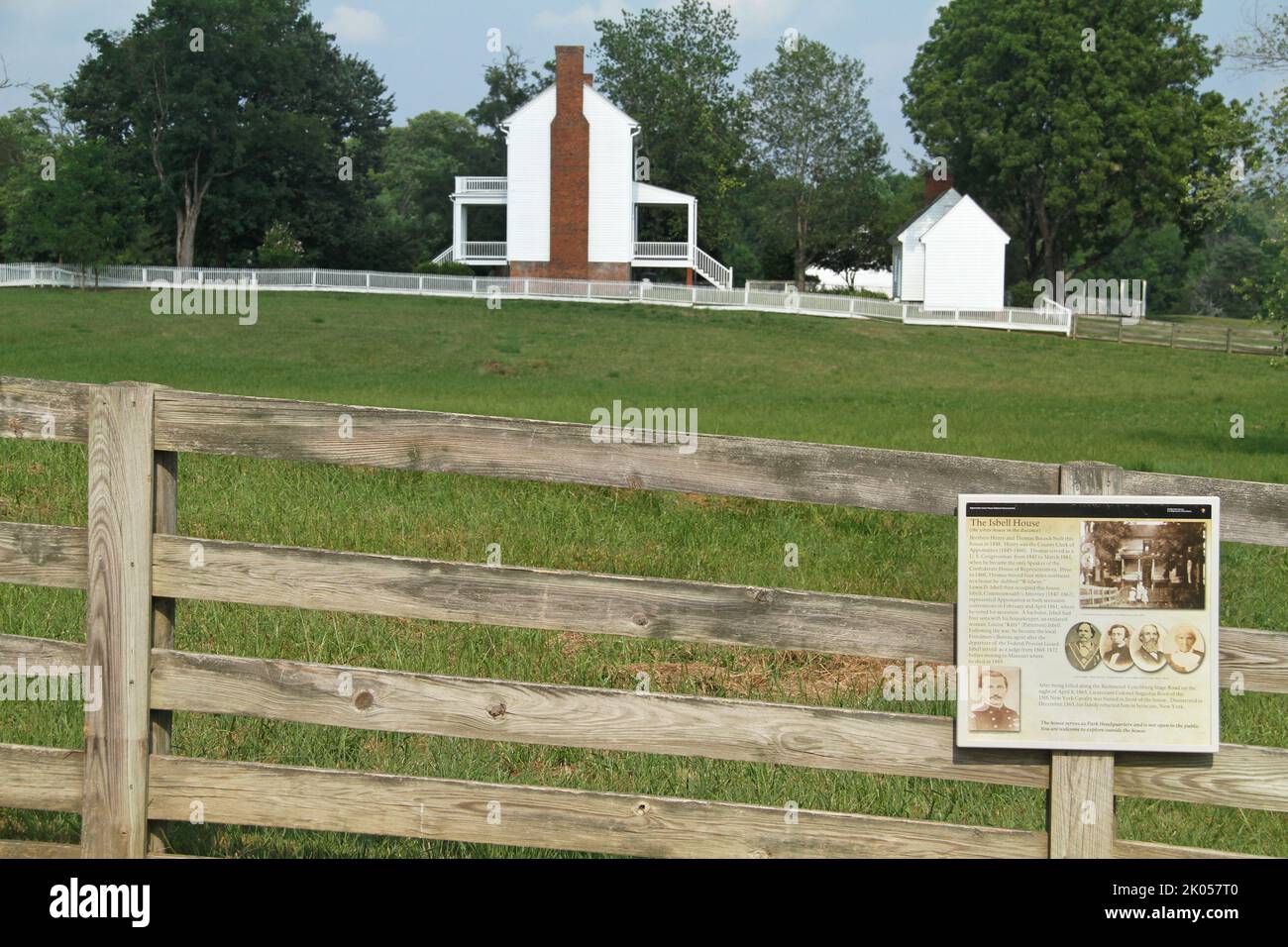 Appomattox Court House Historical Park, VA, USA: the Bocock–Isbell ...
