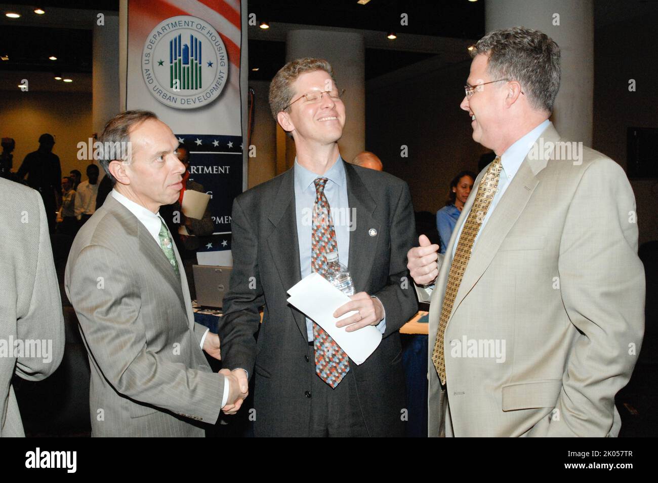 Town Hall meeting, "The Road Ahead," at HUD headquarters, featuring ...