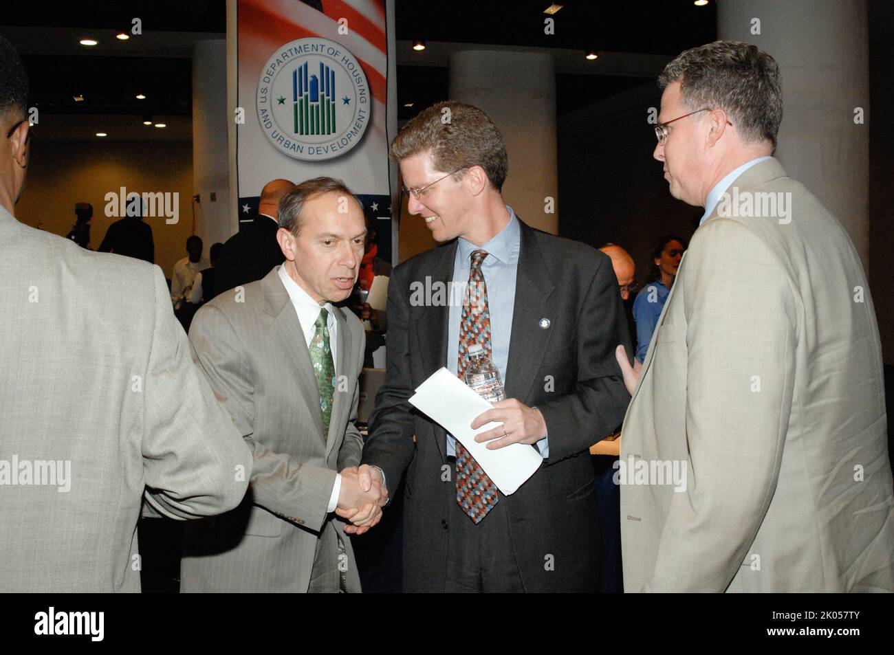 Town Hall meeting, "The Road Ahead," at HUD headquarters, featuring ...