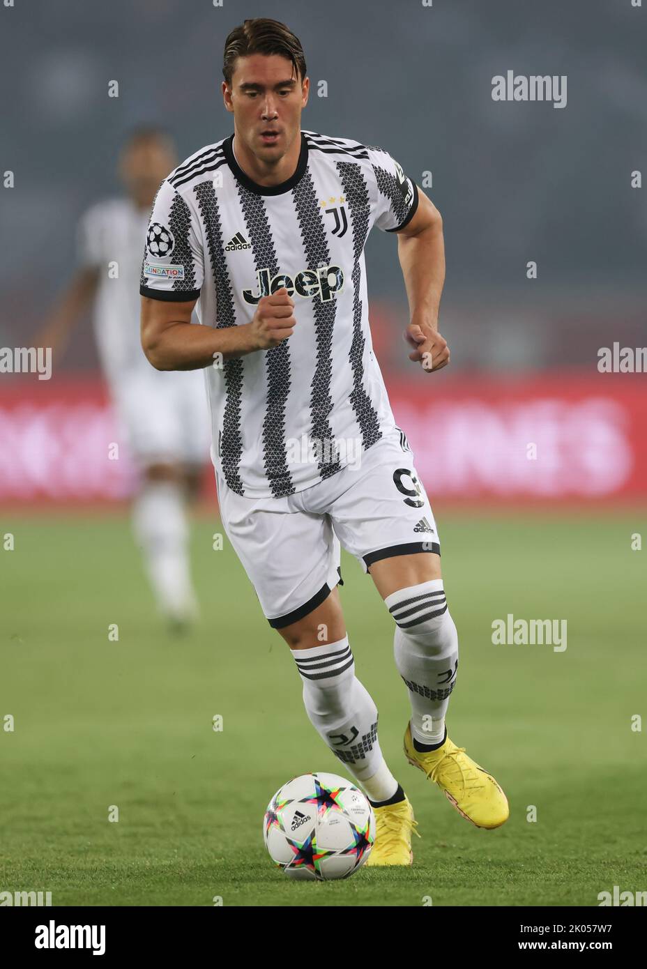 Paris, France, 6th September 2022. Dusan Vlahovic of Juventus during ...