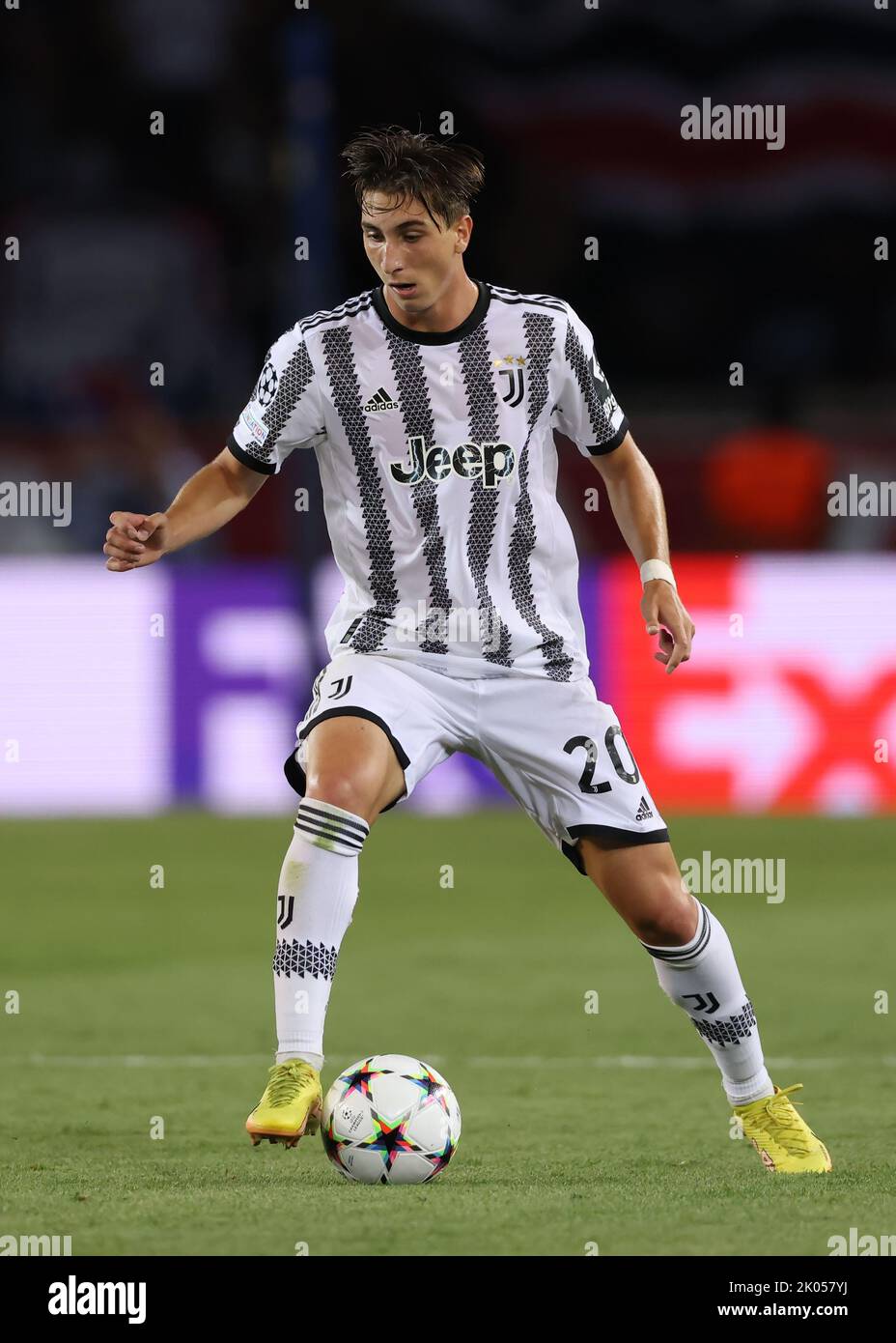 Paris, France, 6th September 2022. Fabio Miretti of Juventus during the ...
