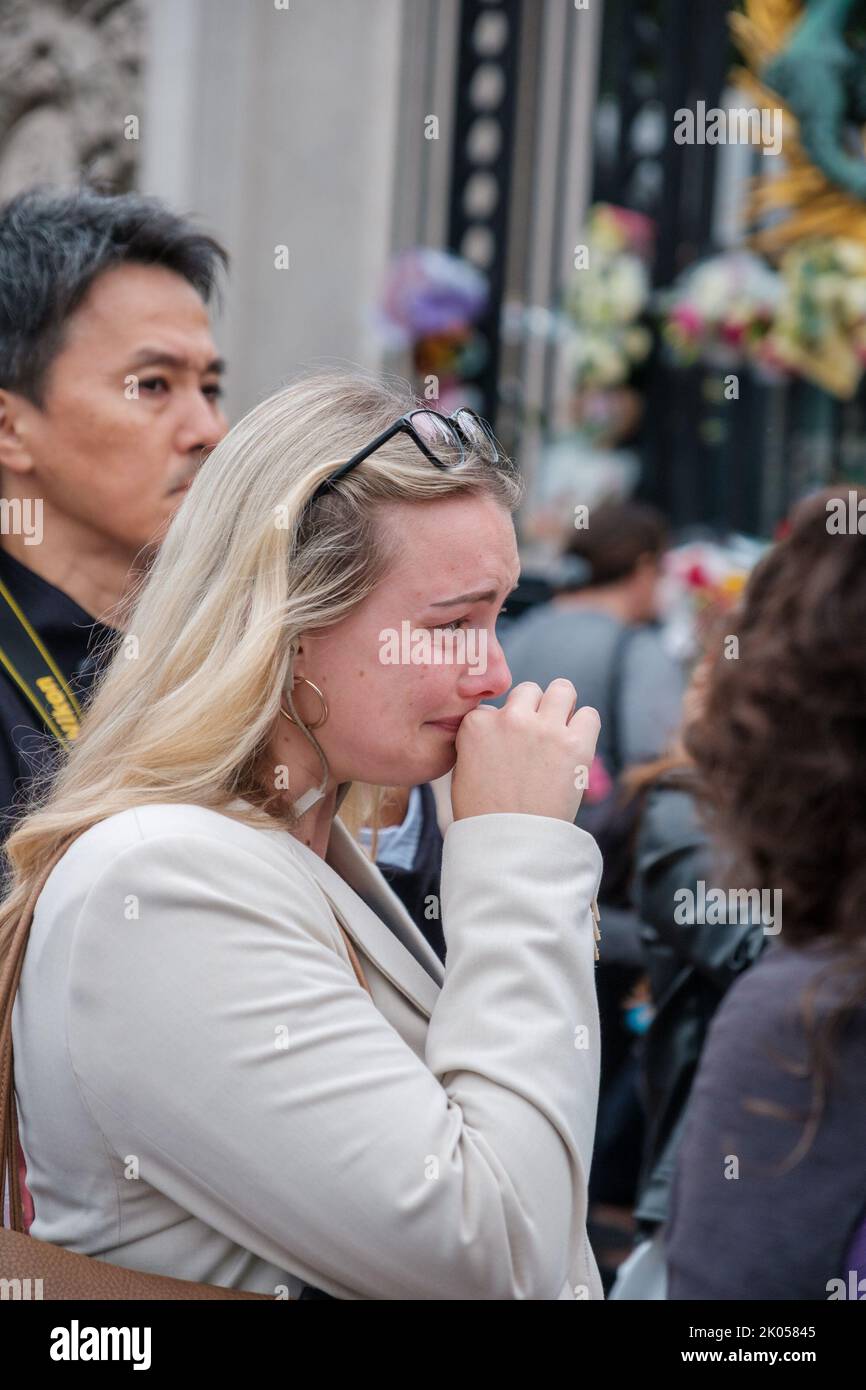 members of The Public Continue to lay down flowers and messages for ...