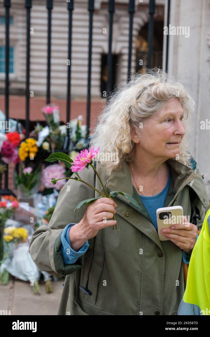 members of The Public Continue to lay down flowers and messages for ...