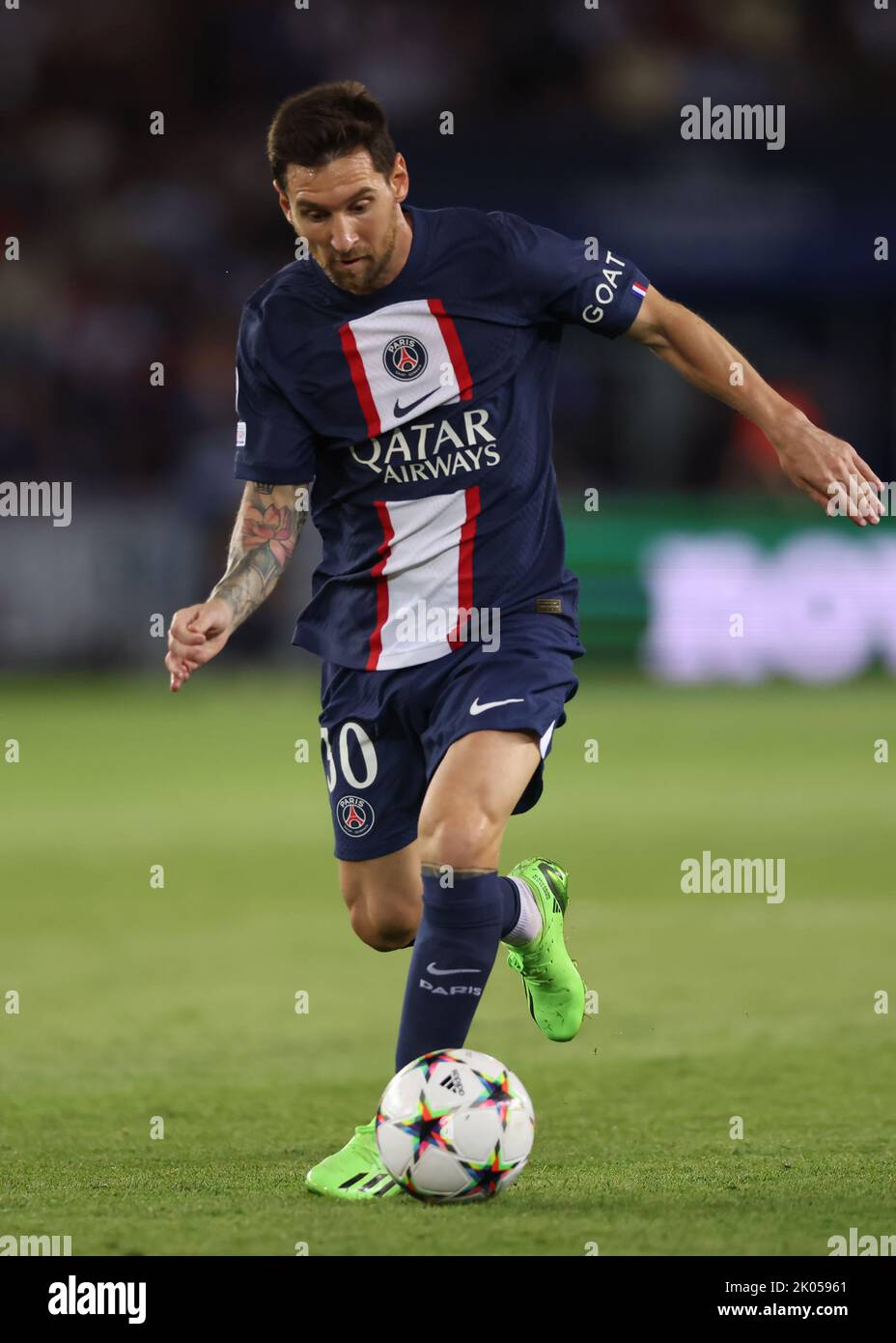 Messi psg 2022 hi-res stock photography and images - Alamy
