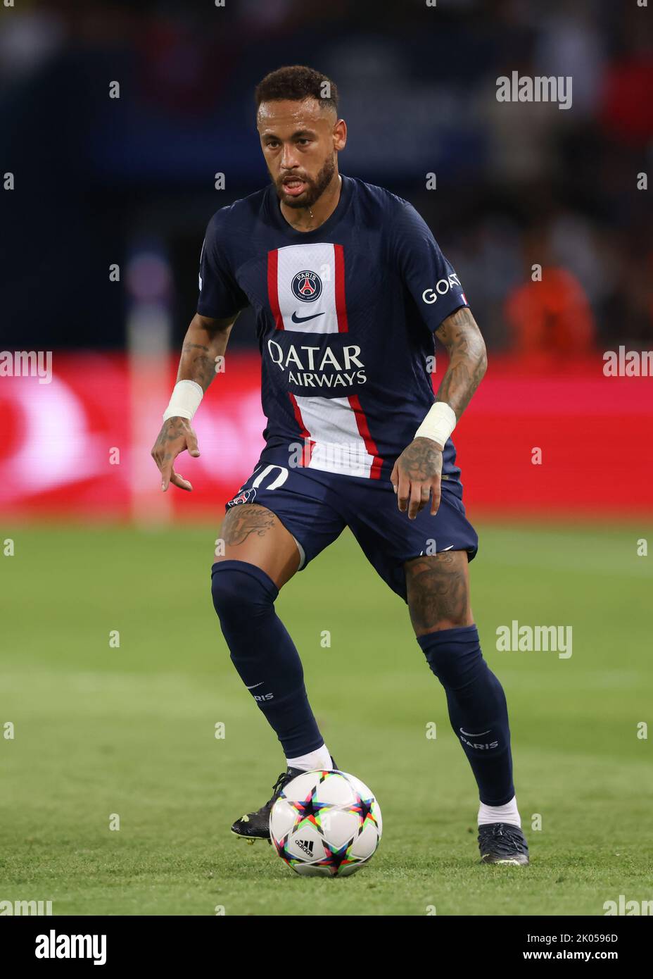 Paris, France, 6th September 2022. Neymar Jr of PSG during the UEFA ...
