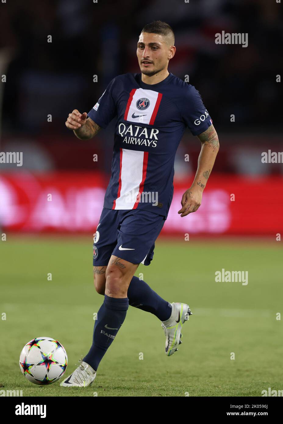 Paris, France, 6th September 2022. Marco Verratti of PSG during the ...