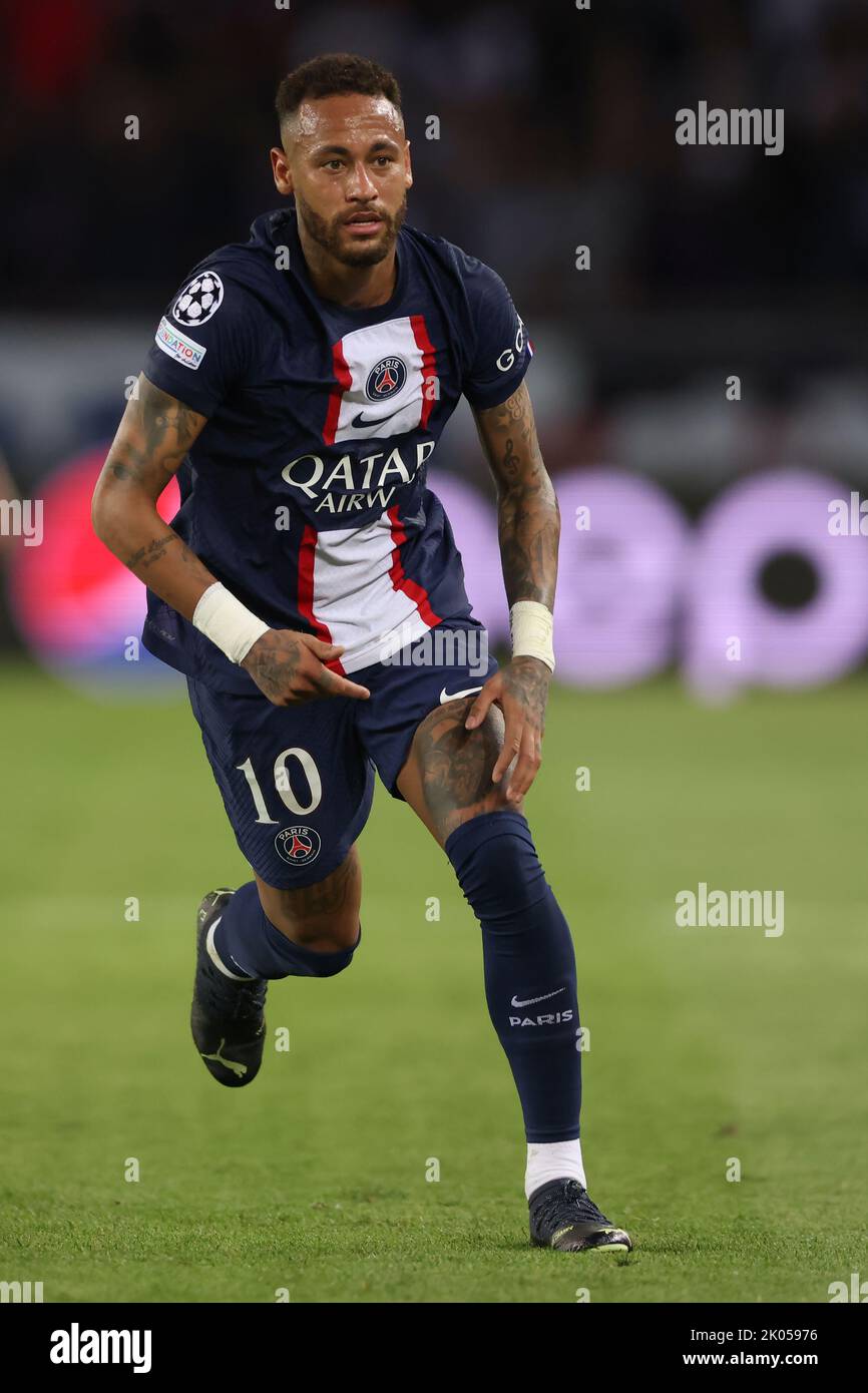 Paris, France, 6th September 2022. Neymar Jr of PSG during the UEFA ...
