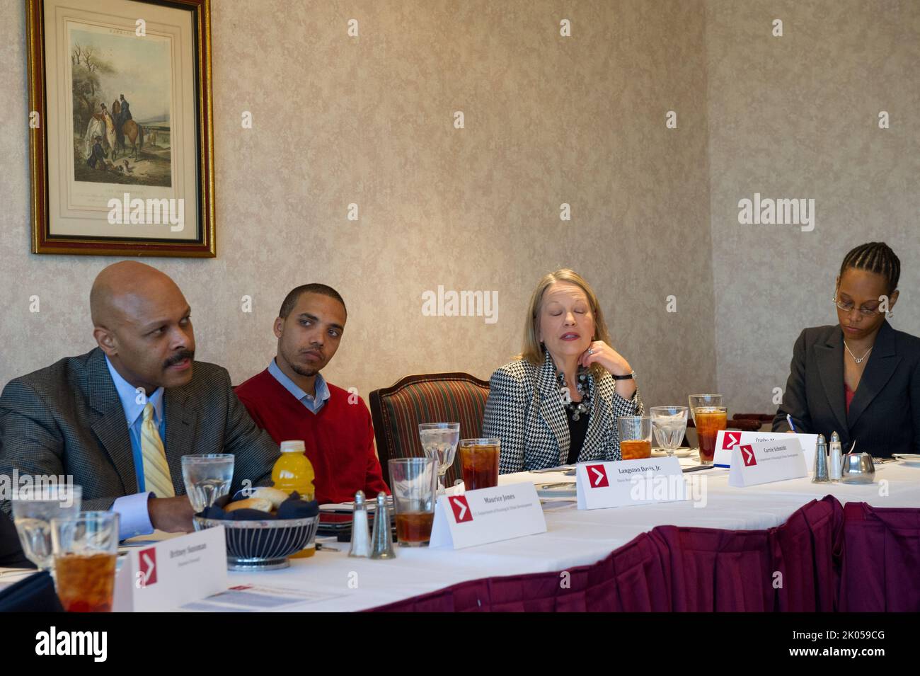 Richmond, Virginia Business Leaders Roundtable on "Promise Zones," with ...