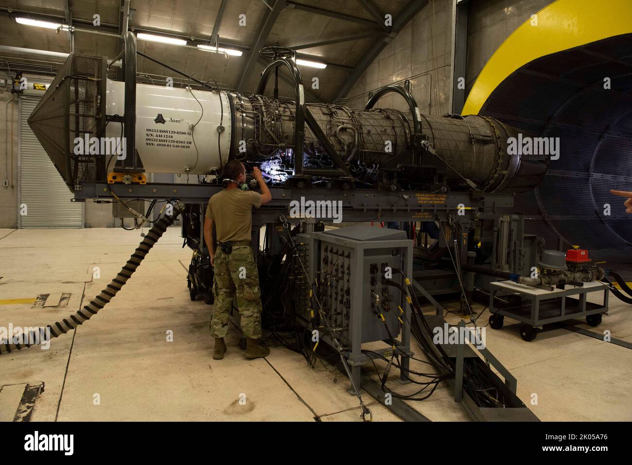 U.S. Air Force Senior Airman Alex Turnage, 49th Component Maintenance ...