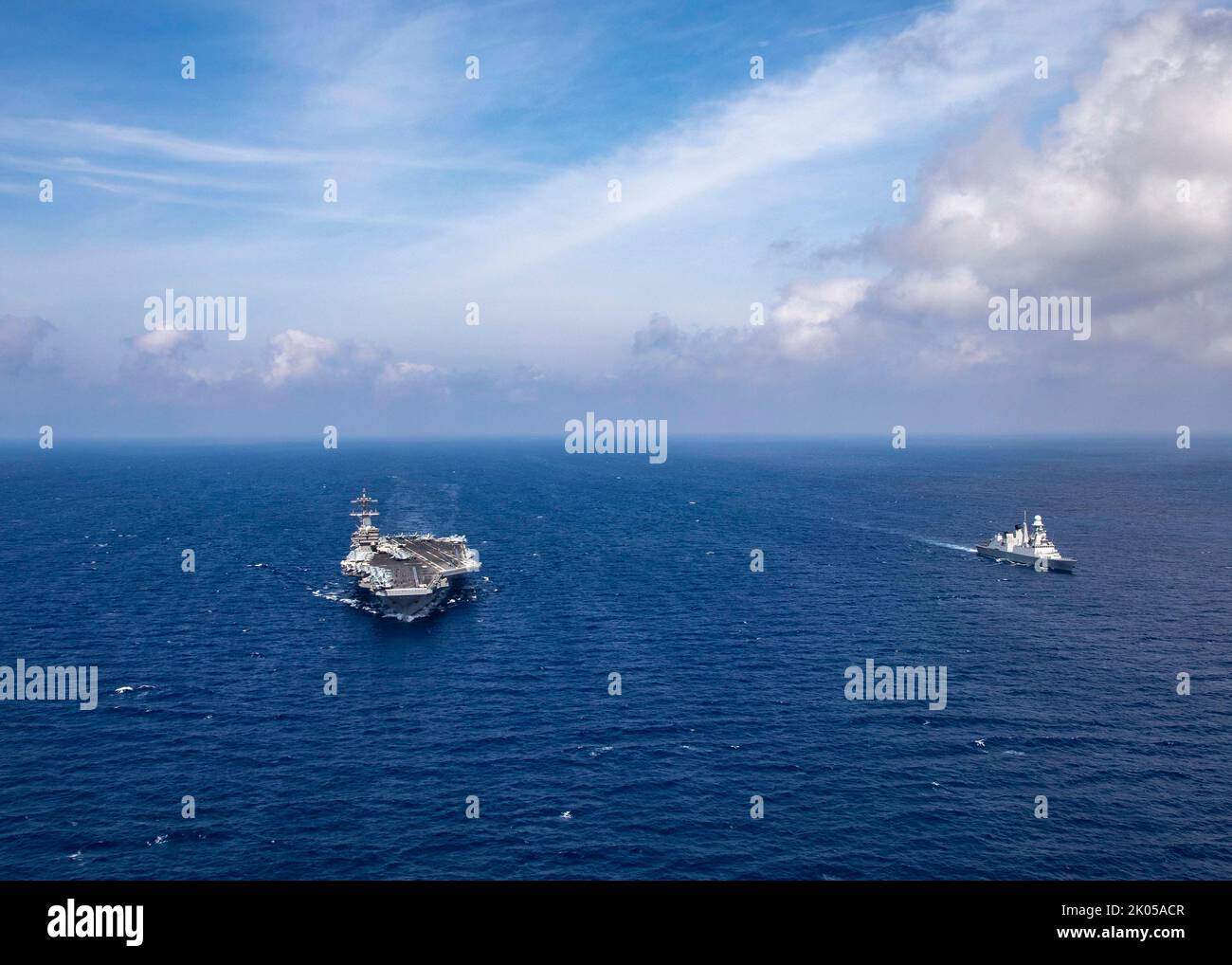 220908-N-YD731-1140 ADRIATIC SEA (Sep. 8, 2022) The Nimitz-class ...