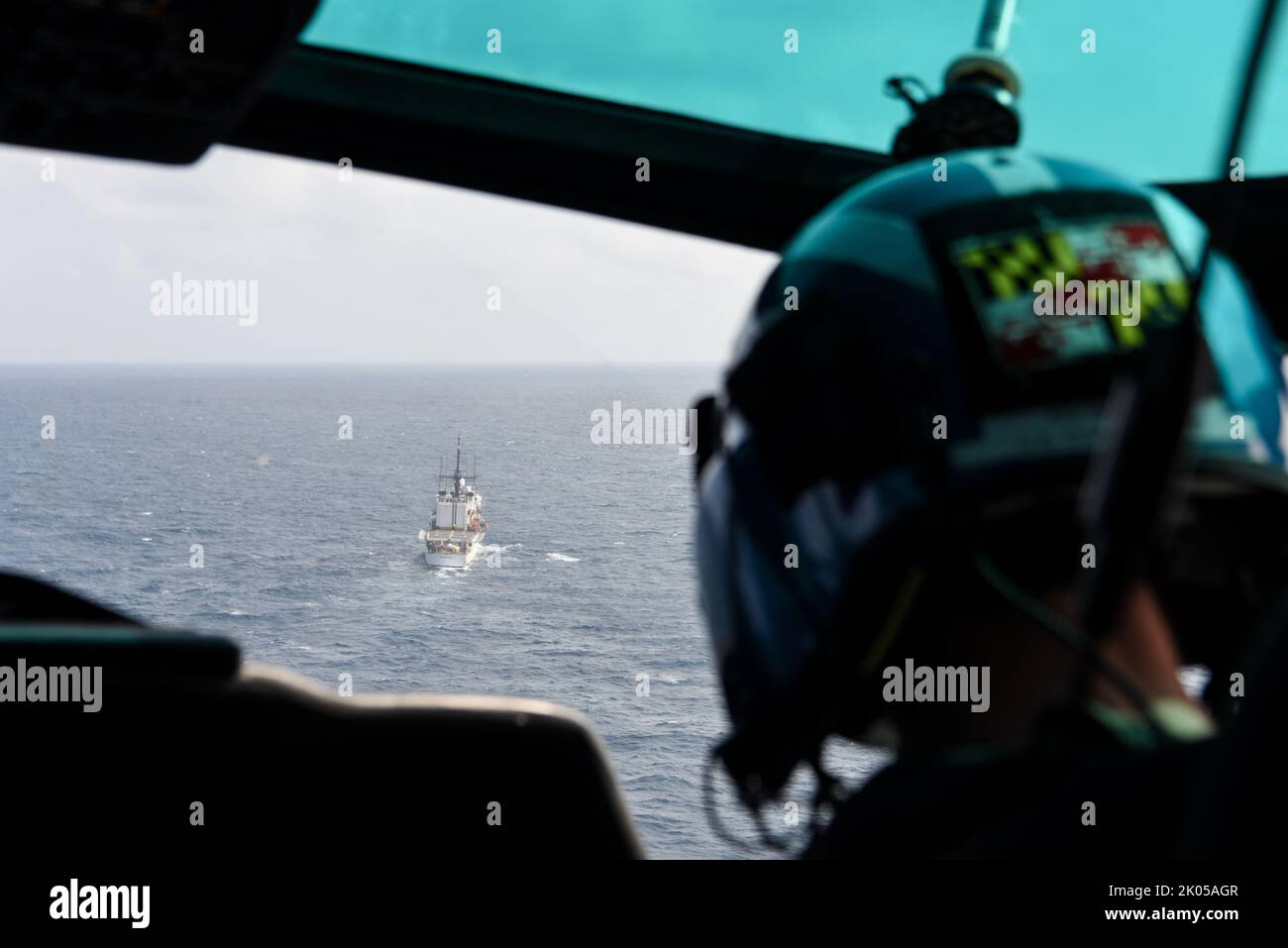 Coast Guard Air Station Houston crew members conduct helicopter ...