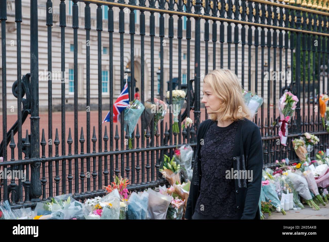 members of The Public Continue to lay down flowers and messages for ...