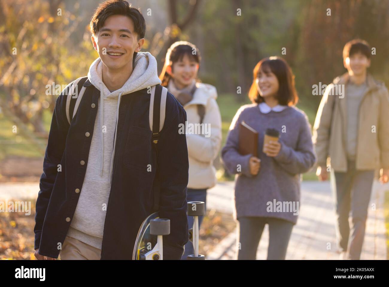Young chinese students from hi-res stock photography and images - Alamy