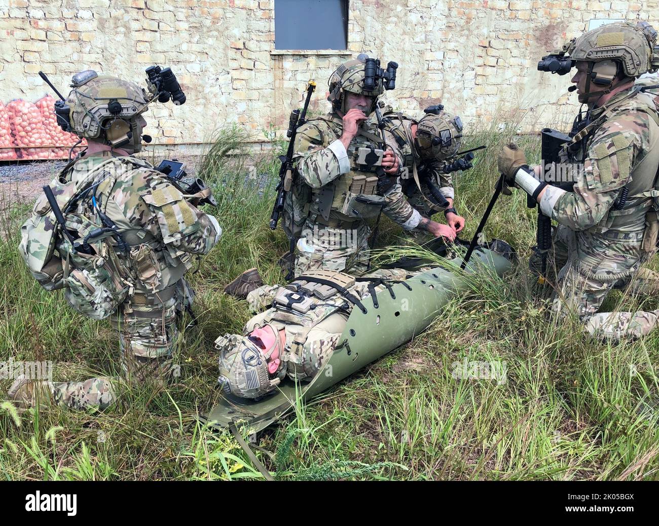 Tactical Air Control Party (TACP) specialists from the 148th Air ...